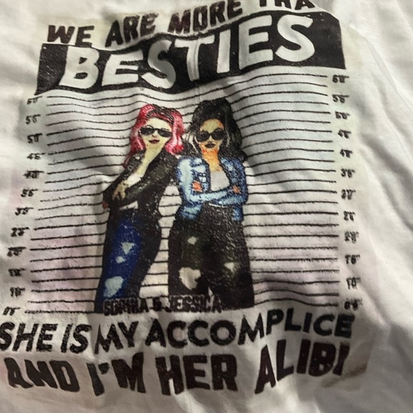 Hand Crafted | Tops | Besties Tshirts | Poshmark